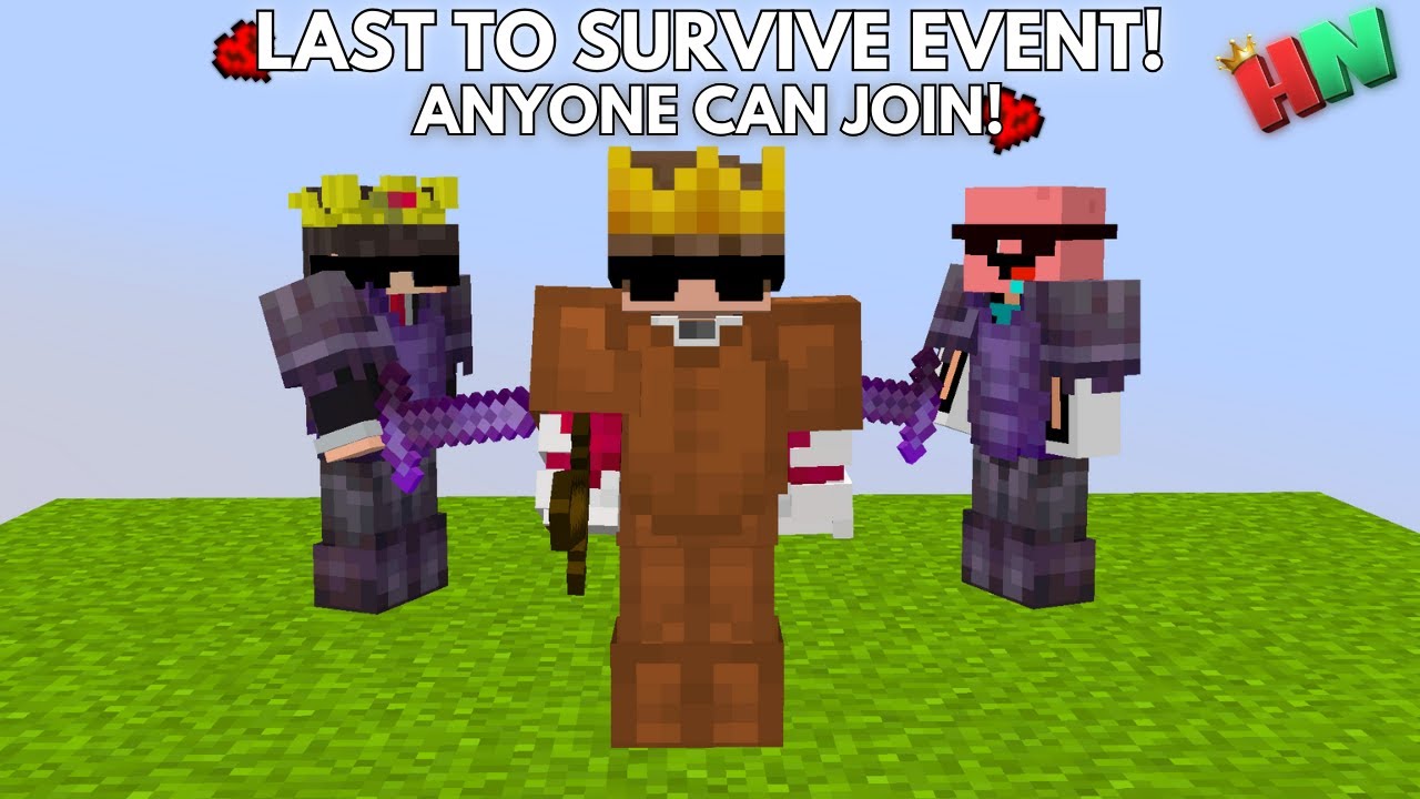 Minecraft Event Live! Anyone Can Join... - YouTube
