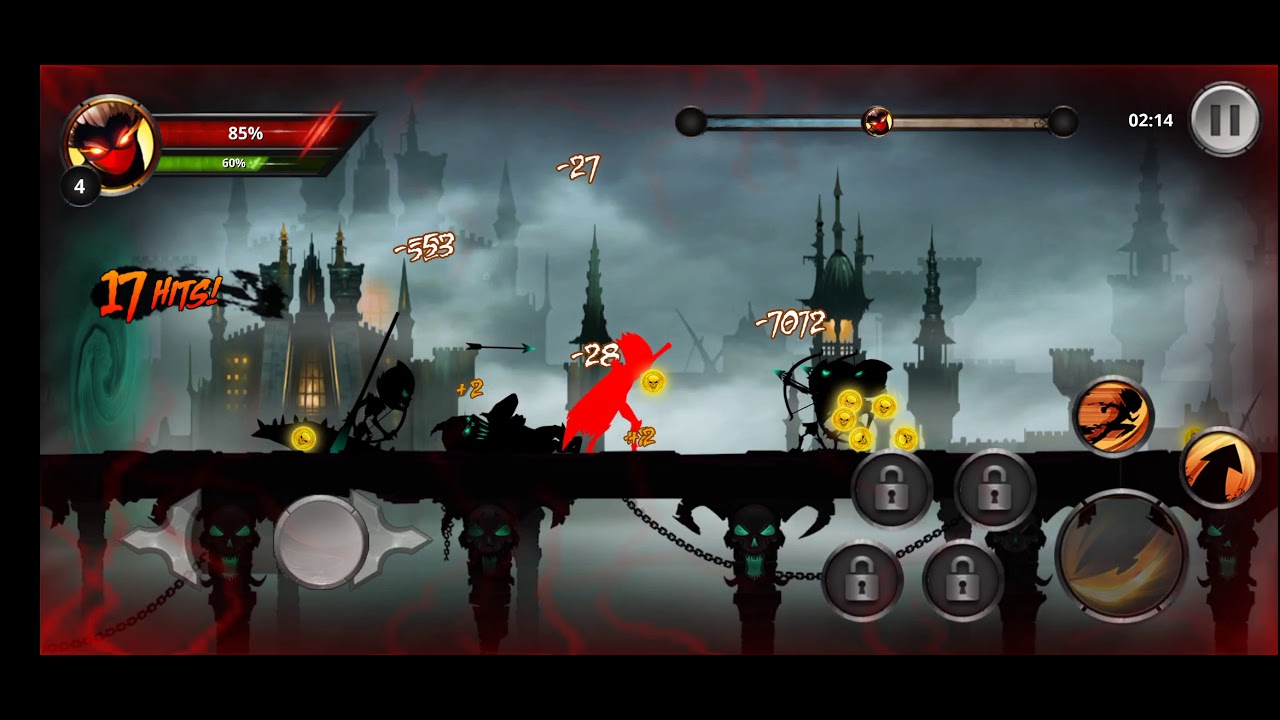 stickman legends shadow war offline fighting Gameplay on Part 1 - YouTube
