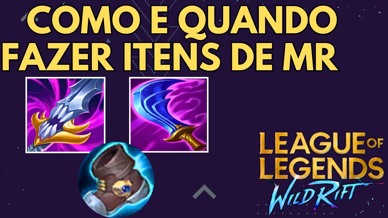 Dicas Essenciais de Itens no Wild Rift -Limite da Razão, Mandíbula e ...