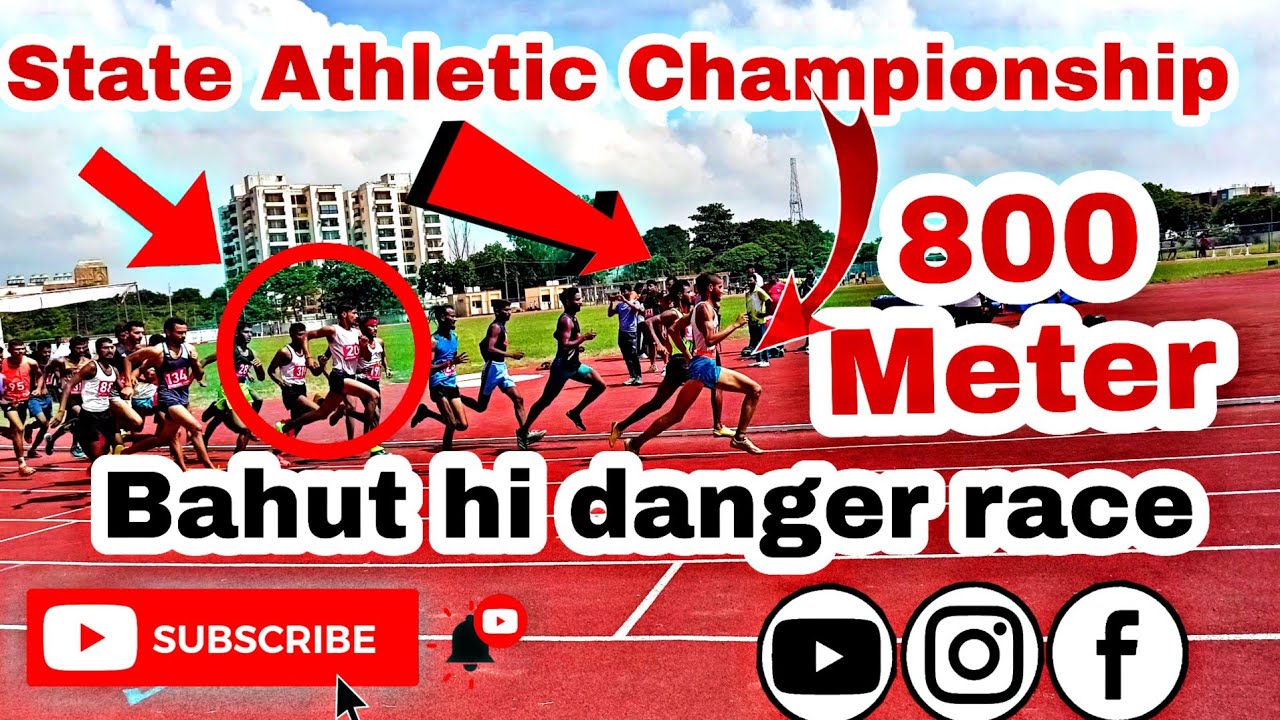 800Meter//State Athletic Championship varanasi lalpur mini stadium🏟 ...