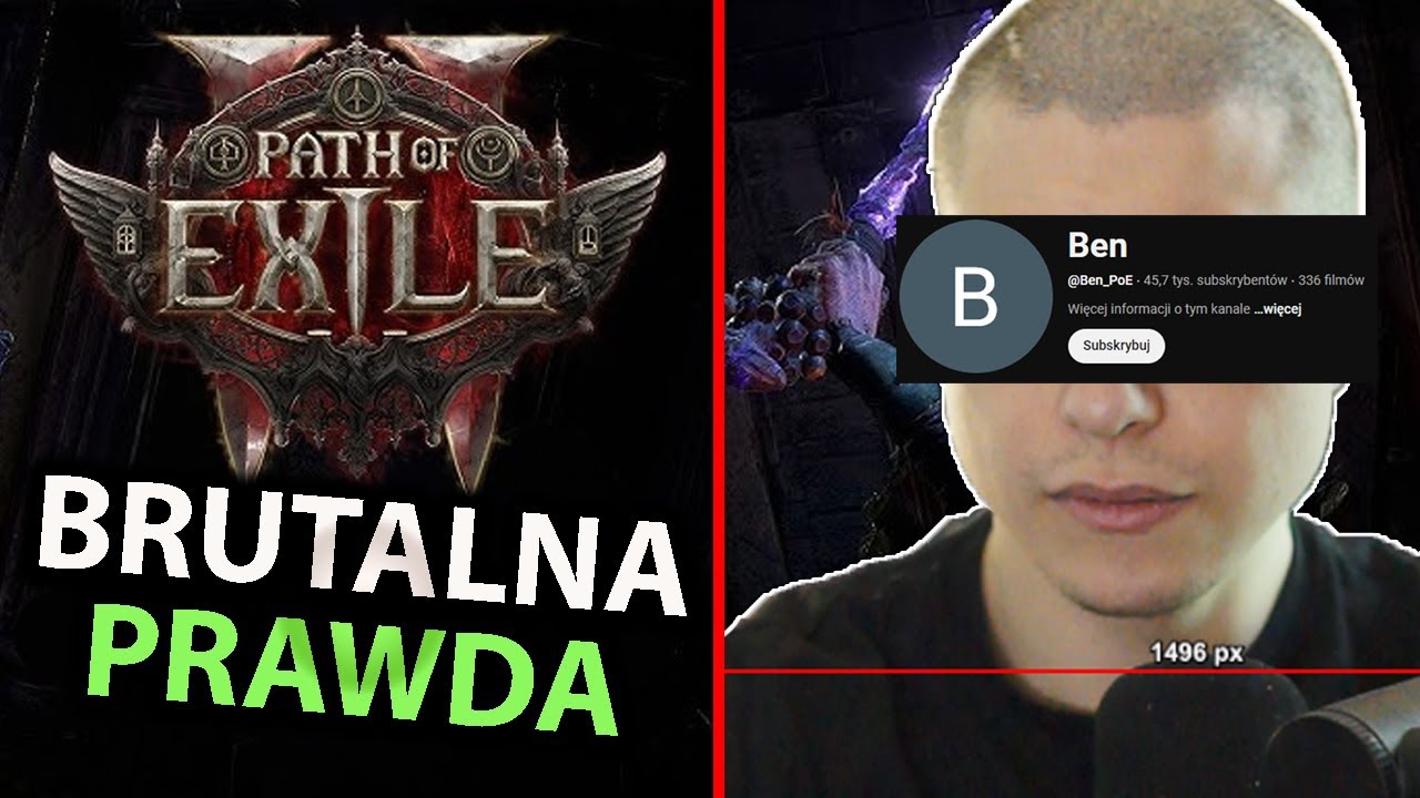 MOCNA KRYTYKA Path of Exile 2 od TOP 1 GRACZA | Oglądam @Ben_PoE - YouTube