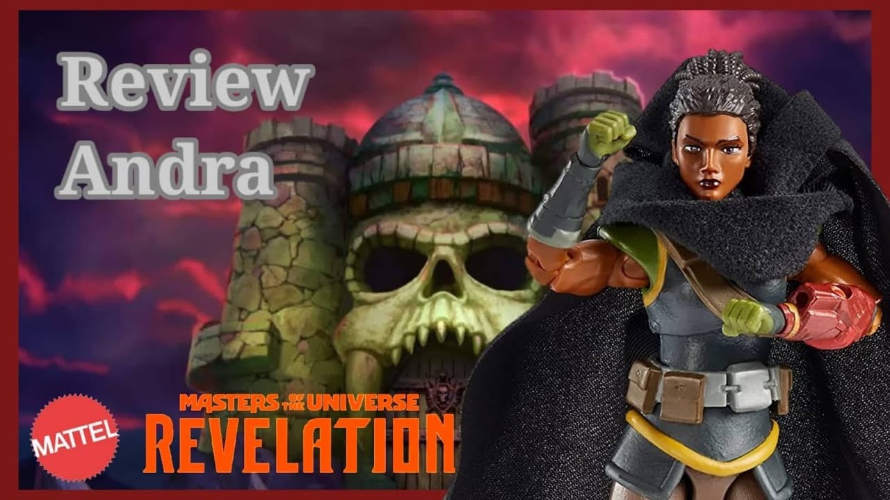 Figura Andra Masters of the Universe (MOTU) - Revelation PT-Br - YouTube