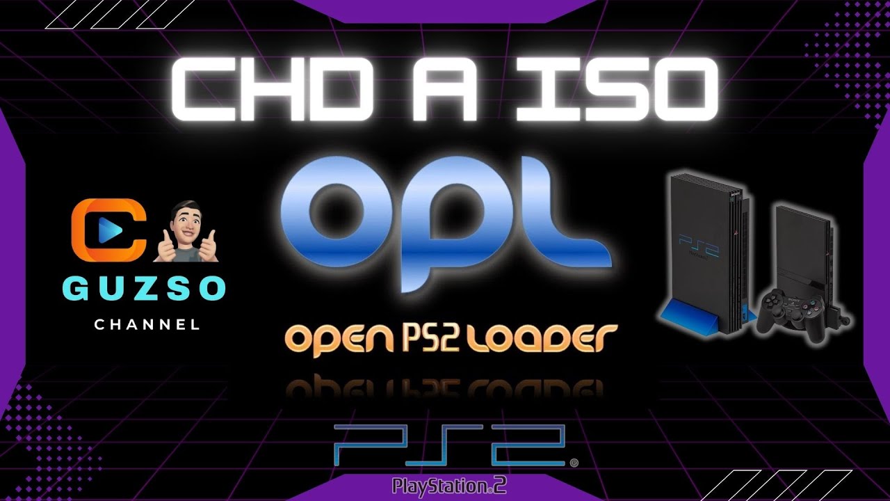 Convierte de CHD a ISO (CHD to ISO) - Open PS2 Loader - PS2 Fat/Slim ...