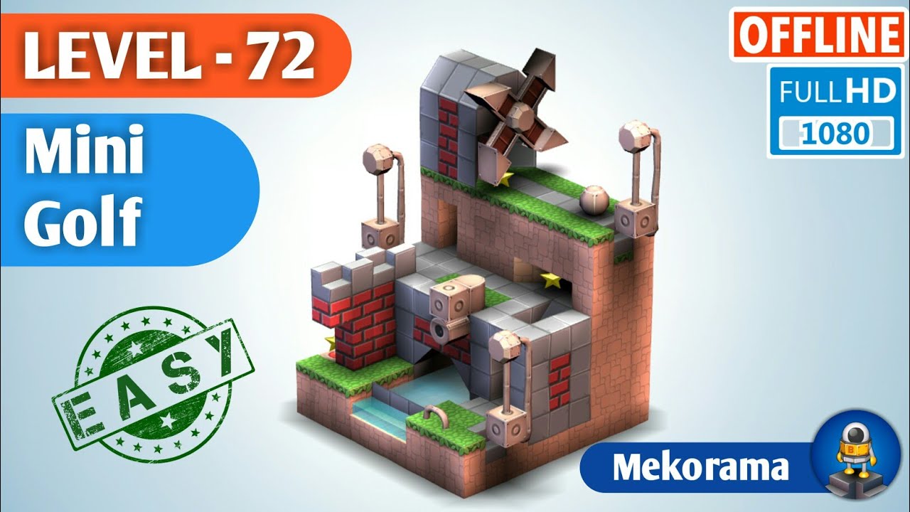 Mekorama Level 72 : Mini Golf || Mekorama Story Gameplay - YouTube