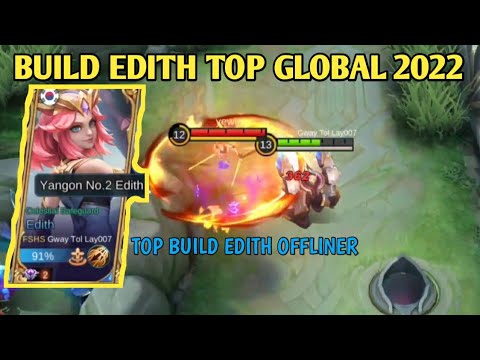BUILD EDITH TOP GLOBAL 2022 | BUILD AND EMBLEM EDITH 2022 | EDITH ...
