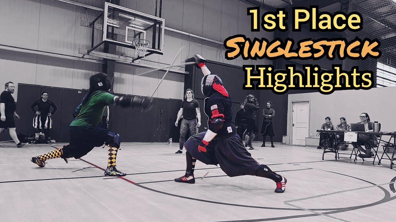 1st Place Singlestick Highlights, Donnybrook 2023, HEMA - YouTube