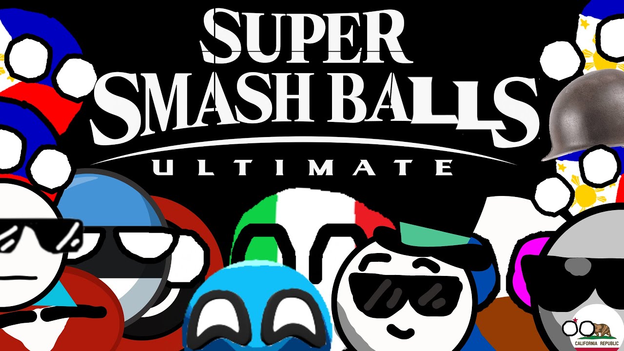 Super Smash Bros Ultimate (countryballs) - YouTube