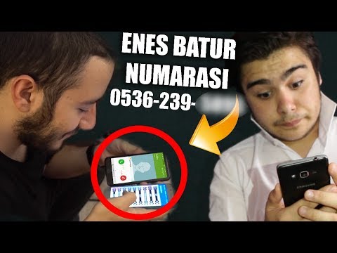 Okullara Göre Enes Batur'un Numarasını Bulmak (İlkokul-Ortaokul-Lise)