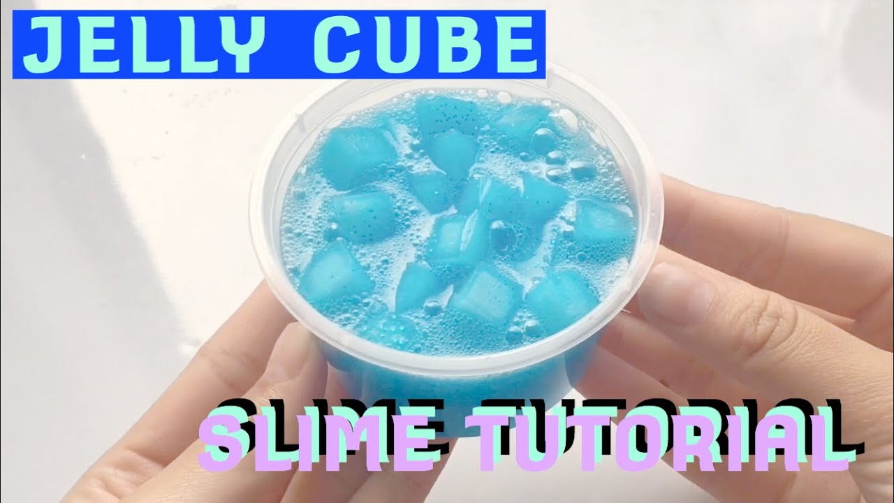 HOW TO MAKE JELLY CUBE SLIME - YouTube