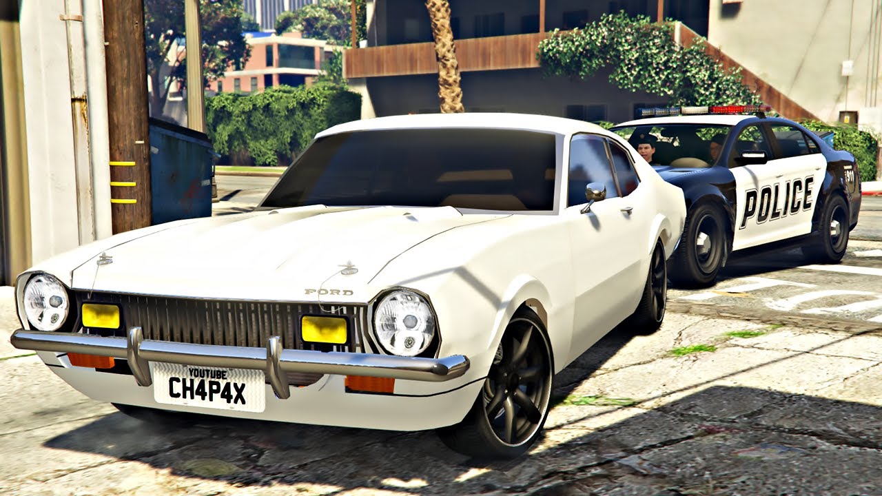 FUGA DA POLICIA COM FORD MAVERICK GT 1977 - GRAND THEFT AUTO V - GTA V ...