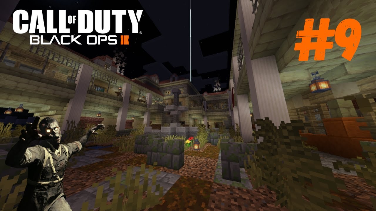 Verruckt en mode minecraft !! (custom maps zombie #9) - YouTube