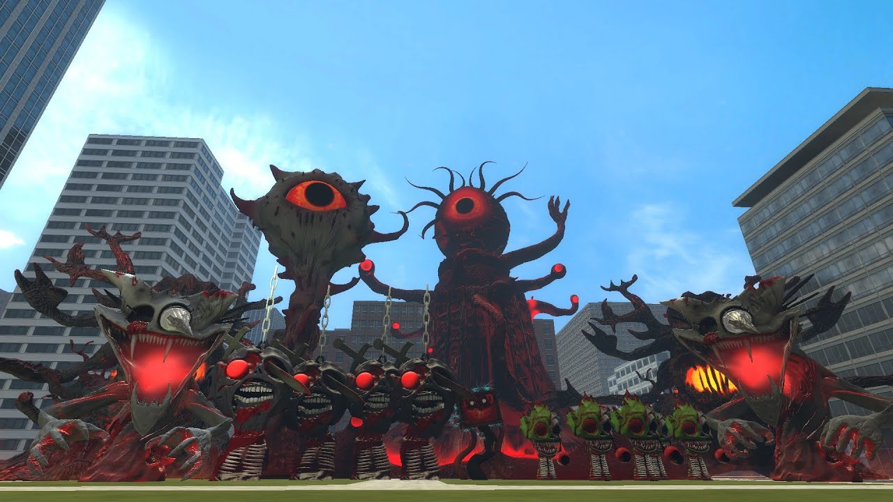 Can You Survive 10 Minutes in a Gmod Horror Invasion? - YouTube