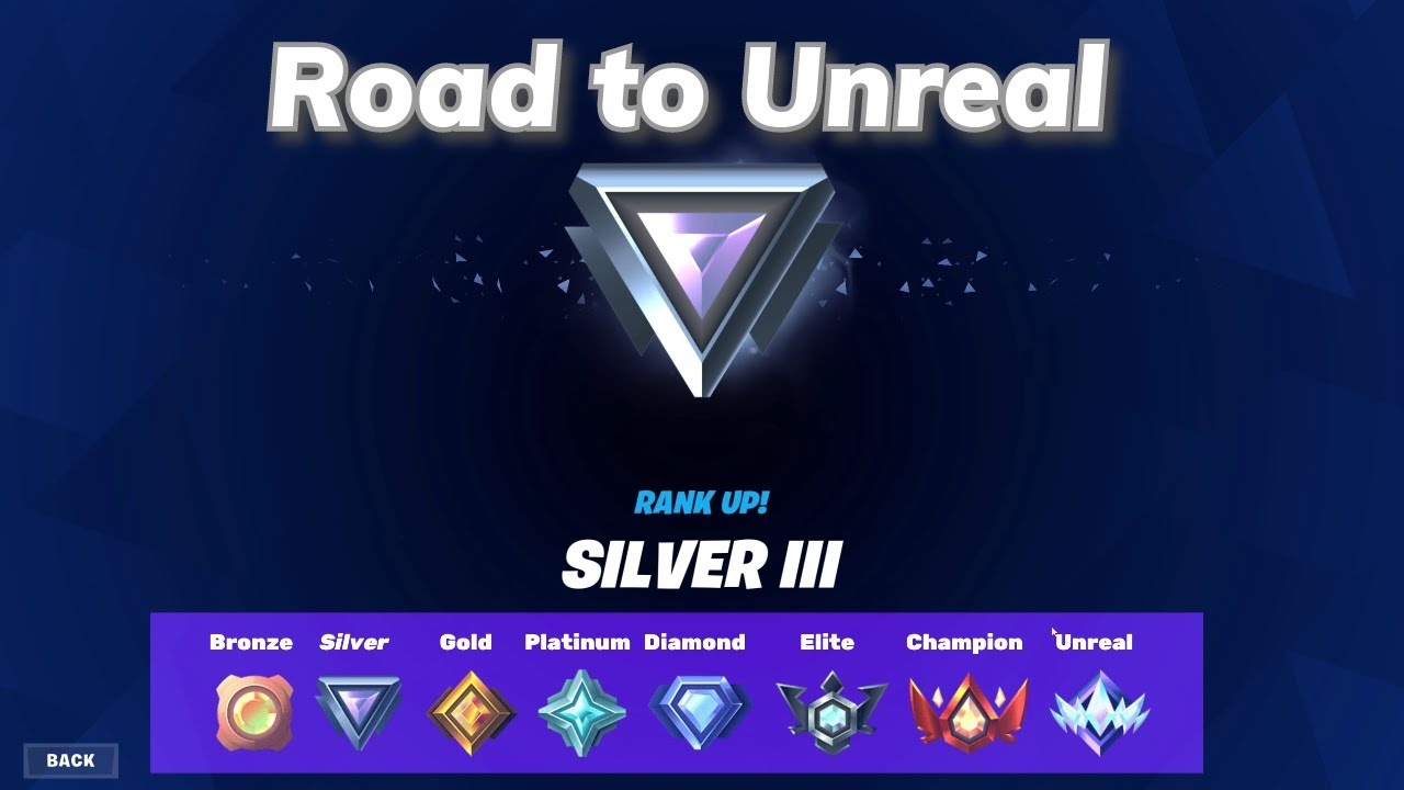 Road to Unreal! Silver III [Fortnite Ranked Zero Build] - YouTube