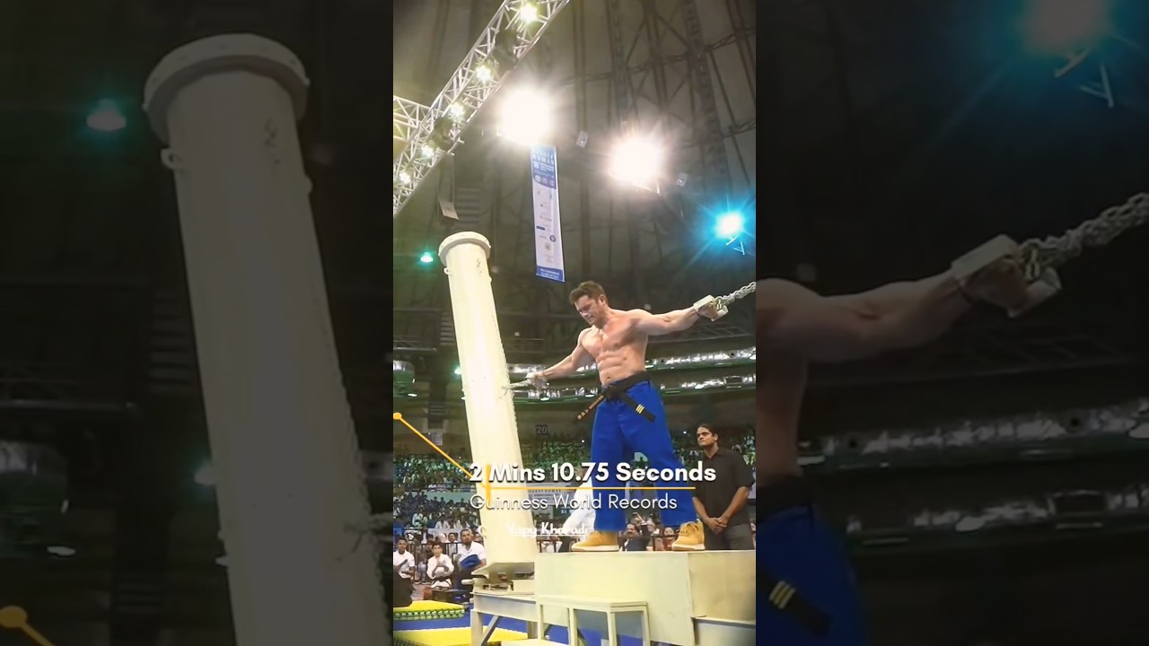 Harcules pillars holding Guinness World record indian Strongest Man ...