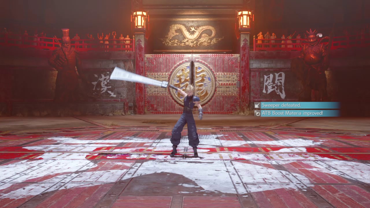 FINAL FANTASY VII REMAKE Cloud's Victory Pose - YouTube