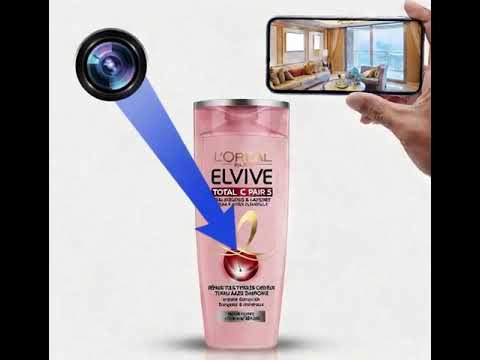 Shampoo Shower gel Bottle WiFi Camera Bathroom Hidden Camera WIFI Shampoo Bottle Spy Camera
