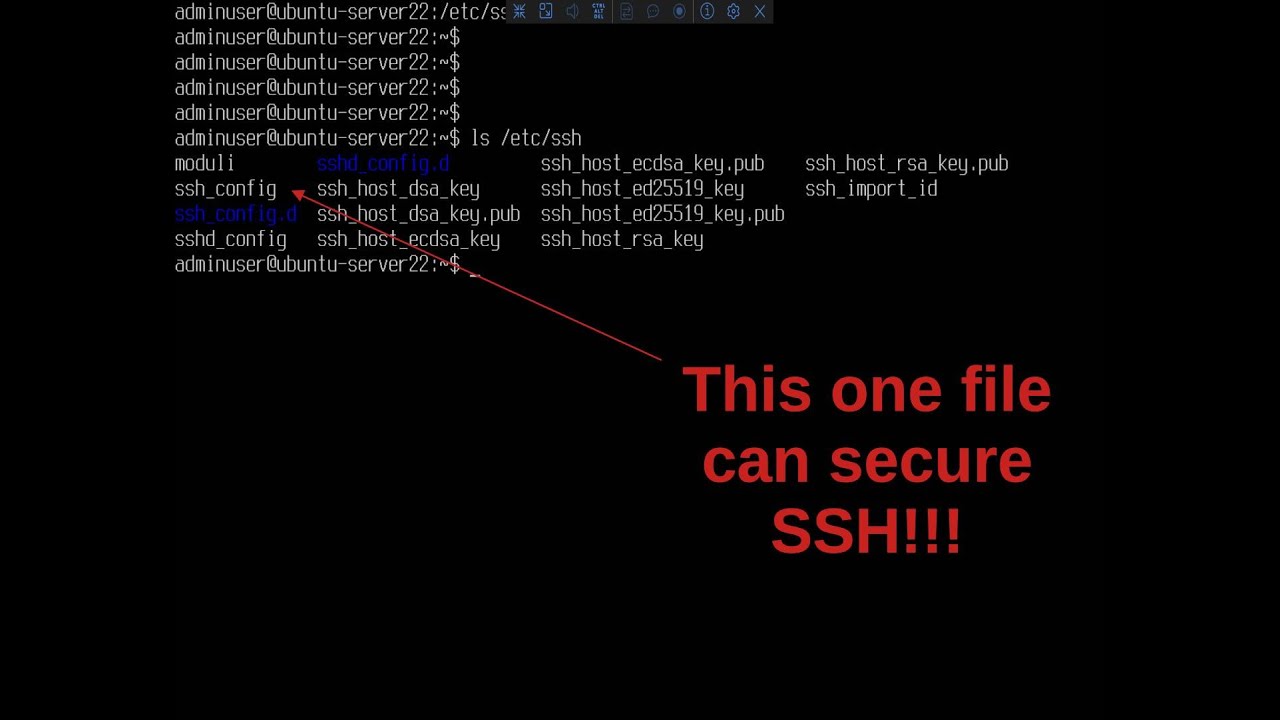 Securing Ssh Ssh Youtube 5954