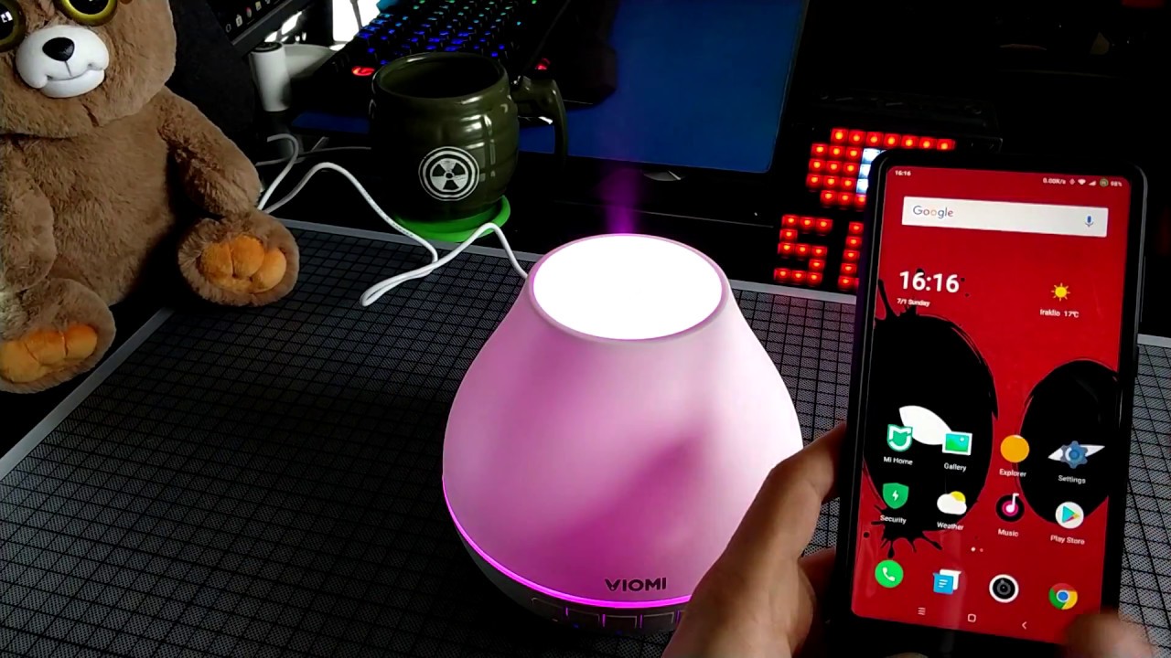Xiaomi Humidifier Aroma Diffuser (Music Edition) Unboxing - Review ...