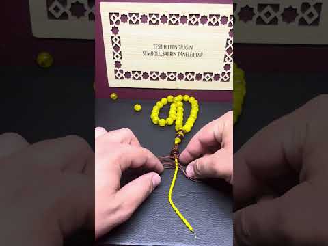 İp Püskül Tasarımı Nasıl Yapılır#tespih #tasarım#takı