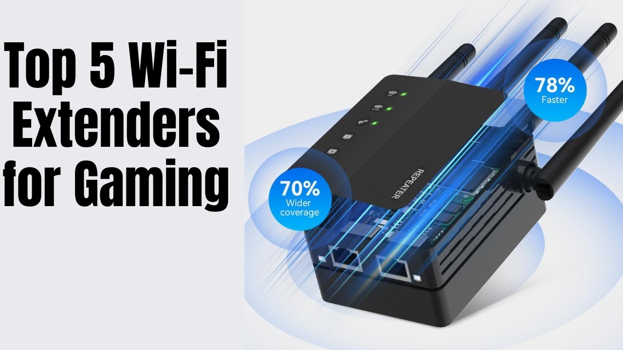 Best Wi-Fi Boosters for Gaming and Streaming - YouTube