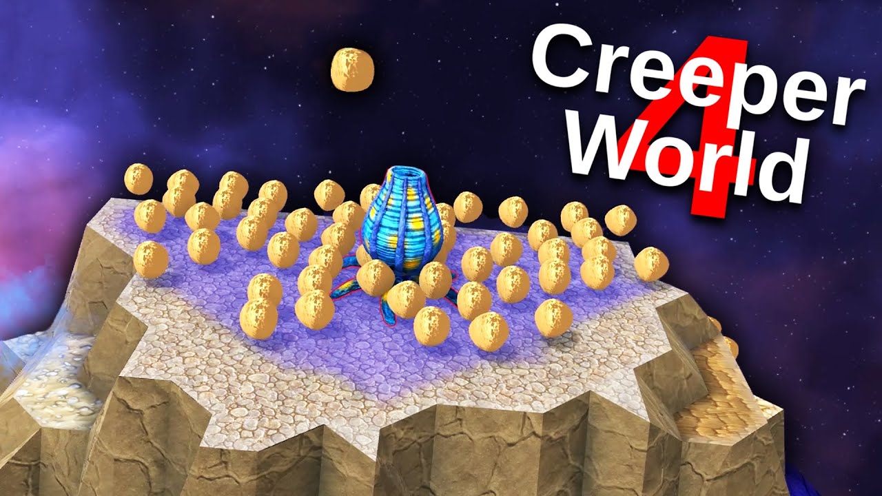 ATTACKING EGG MOUNTAIN! - CREEPER WORLD 4 - YouTube