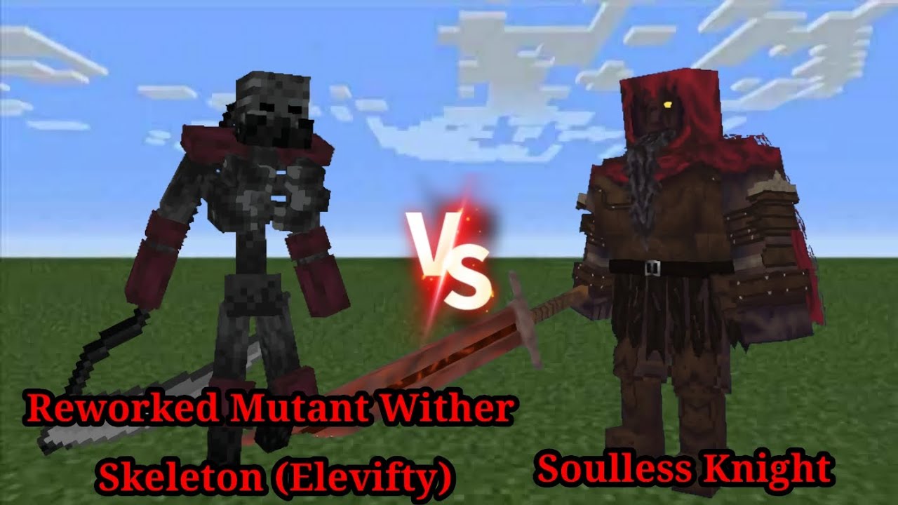 Reworked Mutant Wither Skeleton (Elevifty) Vs Soulless Knight ...