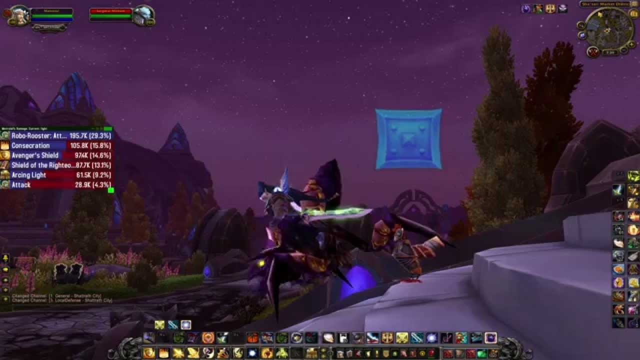 Robo-Rooster INSANE DPS! - Goblin Workshop Garrison Perk WoD - YouTube