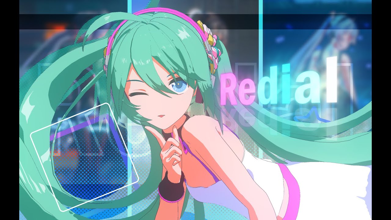 【初音未来15周年生贺MMD】Redial 初始之音 唱响未来 - YouTube