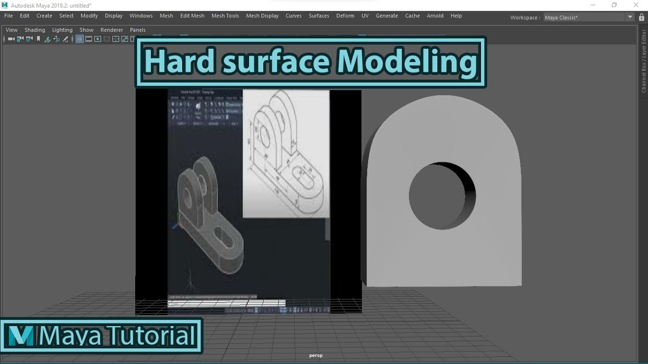 Hard surface Modeling | Maya Hindi Tutorial | Your Mentor | Chapter 14 ...