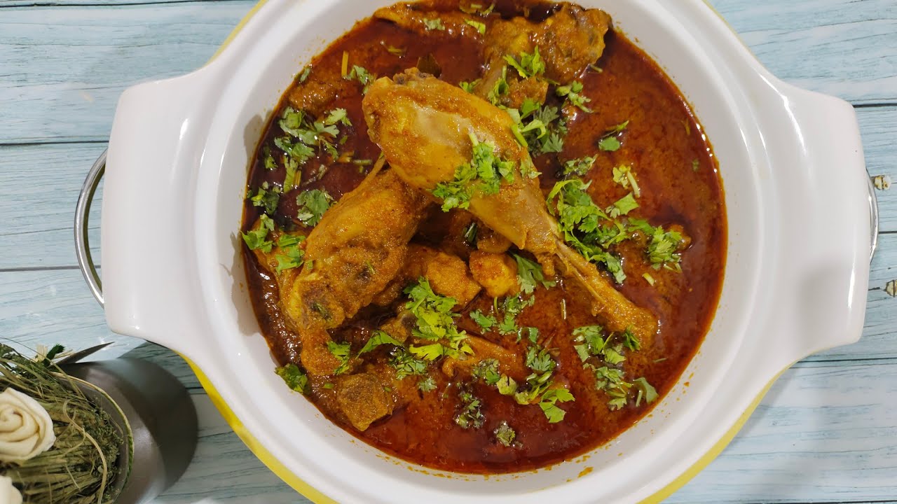 Desi Chicken Curry, Traditional Indian Style Desi Chicken Curry - YouTube