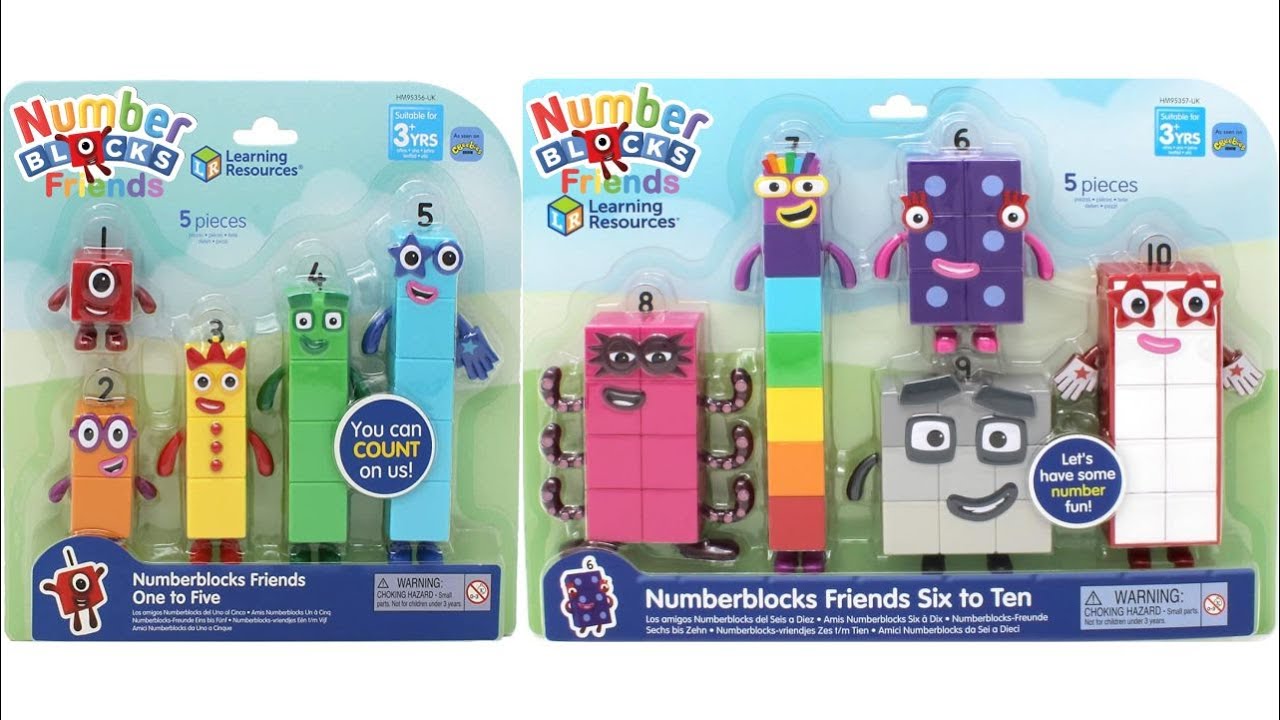Numberblocks 6 10 As Humans Version-youtube