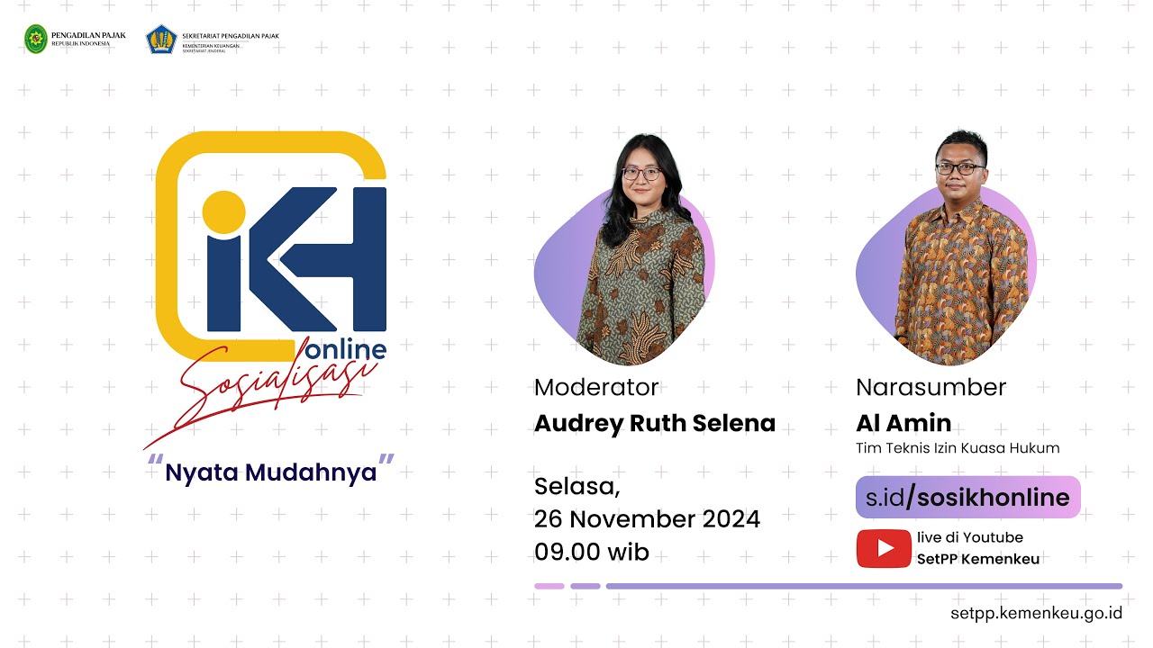 [LIVE] - Sosialisasi IKH Online - YouTube