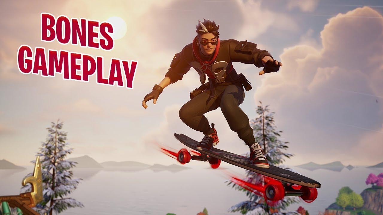 Bones Gameplay | Fortnite March Crew - YouTube