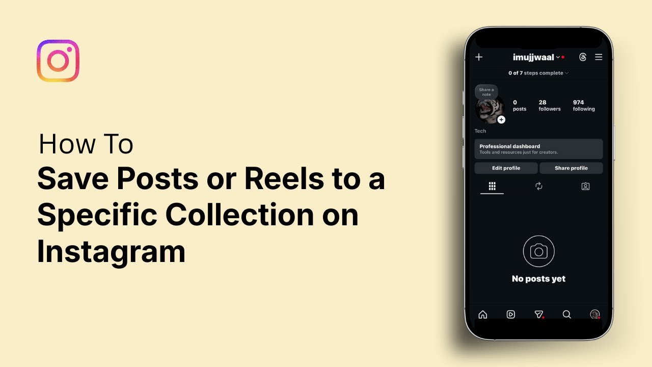 How to Save Posts or Reels to a Specific Collection on Instagram - YouTube