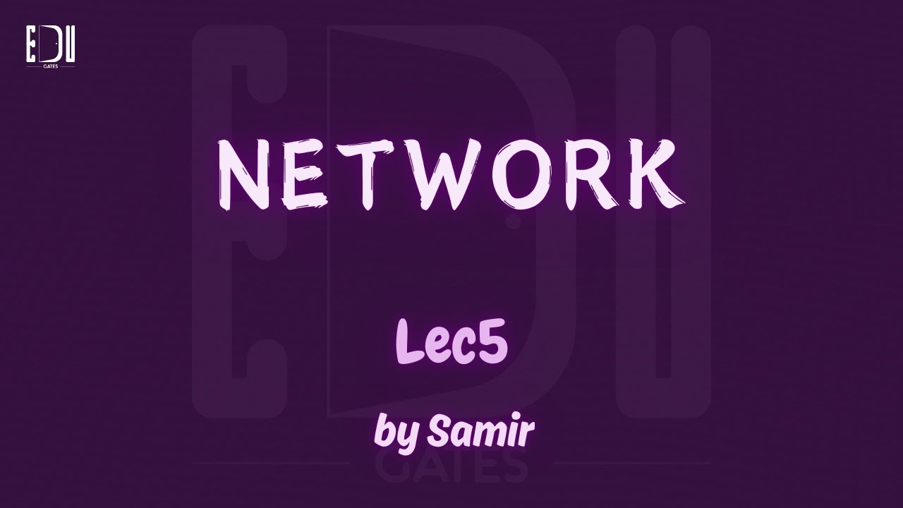 network lec5 - YouTube
