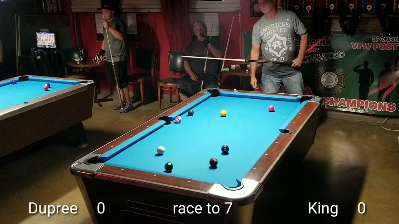 APA MASTERS Tim Dupree vs Daron King VFW POST 9180 FORNEY TX 9/27/2018 ...