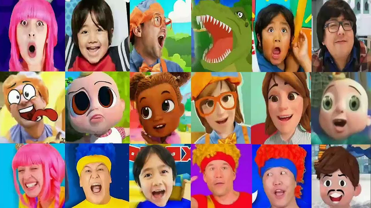 Ryan’s World & Blippi & Cocomelon & D Billions KulikiTaka ti №6 - YouTube