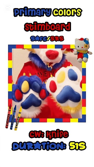 I've been wanting to make this stimboard for a while ️💙💛 #stimboard # ...