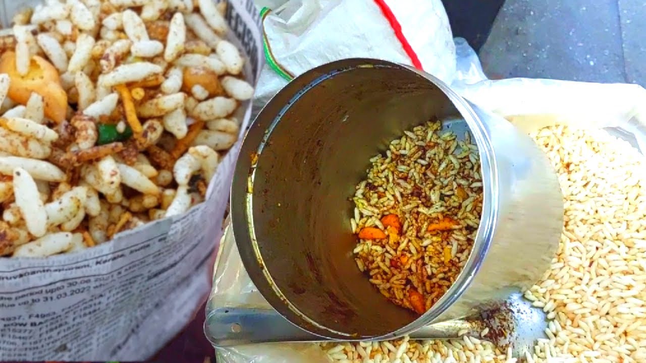 Jhal Muri In Street | Jhal Muri In Station | Stylist Jhal Muri Maker ...