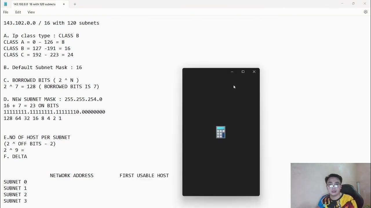 Subnetting And Ip Routing Tutorial Bisaya Youtube