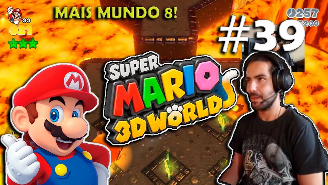 Super Mario 3D World Gameplay Walkthrough #39 - Mais mundo 8! - YouTube