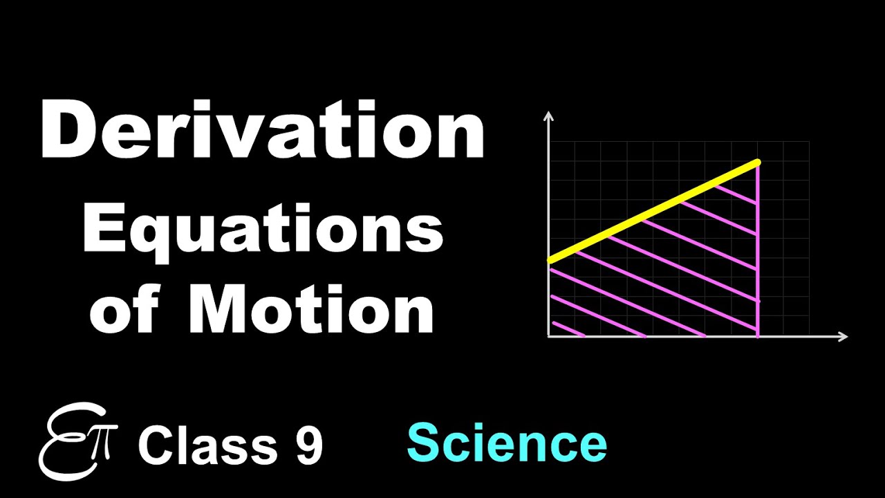  Derivation Of Equations Of Motion By Graphical Method Motion 10