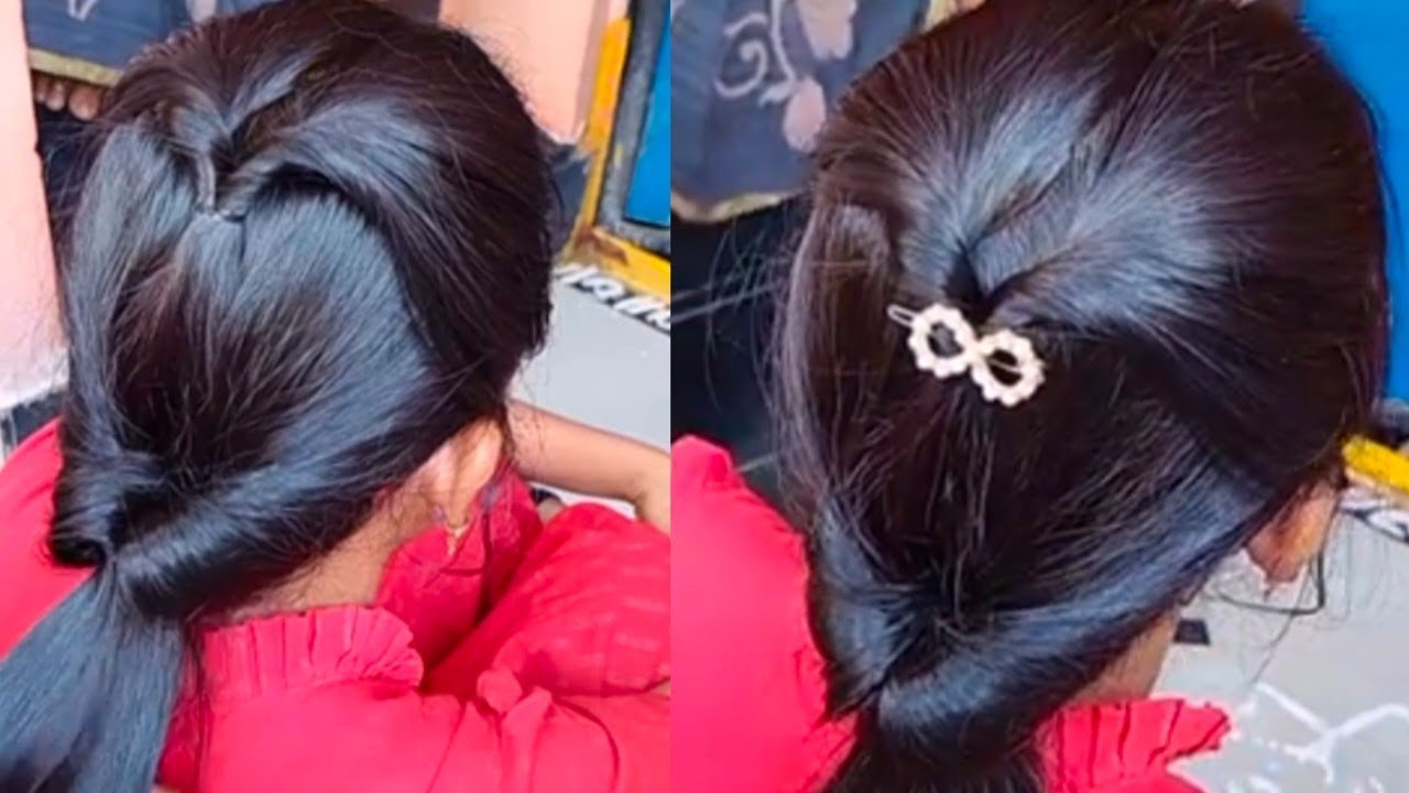 simple and daily used hairstyles 😱 ll easy and simple hairstyles ...