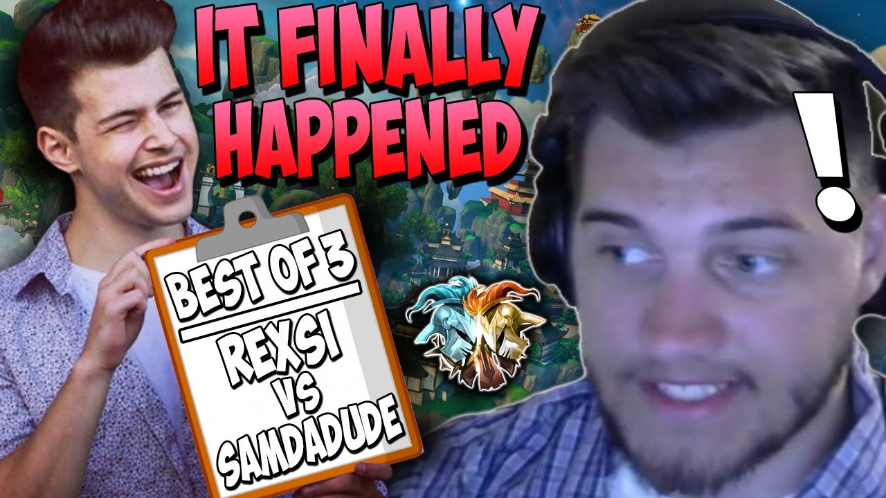 YOU GUYS ASKED FOR IT! REXSI VS SAMDADUDE BEST OUT OF 3 DUELS! - Custom ...