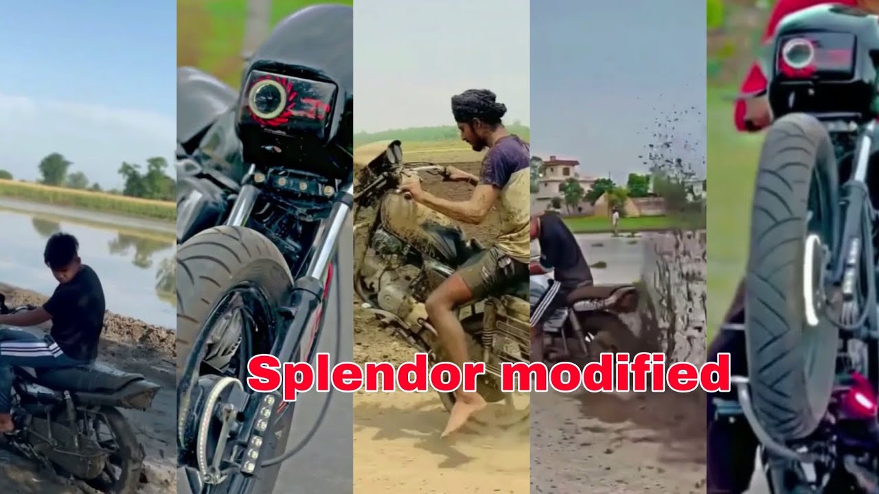 2022 Hero splendor Bast modified Bike desi lovers splendor 👑🥰 modified ...