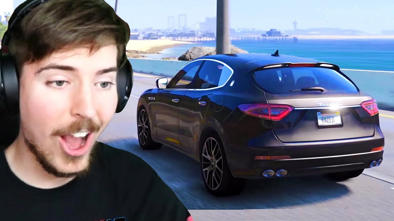 GTA V with MrBeast Ultra Realistic Graphics Mod! - YouTube