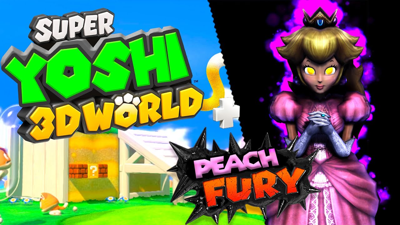 Super Yoshi 3D World + Peachs Fury - Full Games Walkthrough (2 Players ...
