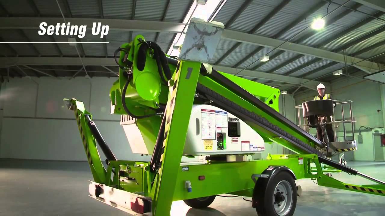 Niftylift TM64 Demo Trailer Mounted Boom www.aerialtitans.com (866) 874 ...