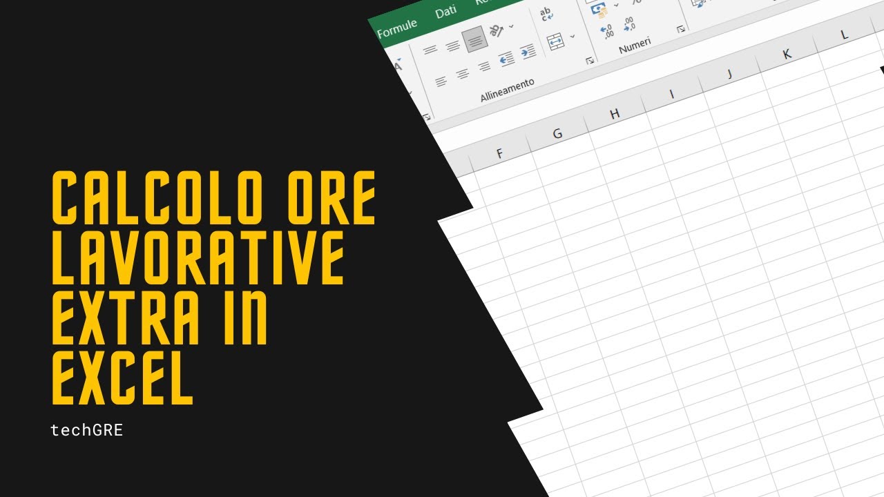Calcolo Ore Lavorative Extra In Excel #excel #exceltips #exceltutorial ...