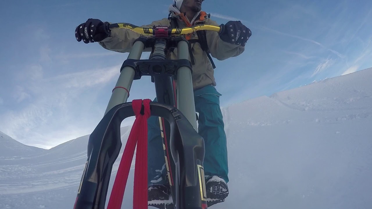 SNOWBIKE POWDER DAY 16.Januar 2019 - YouTube